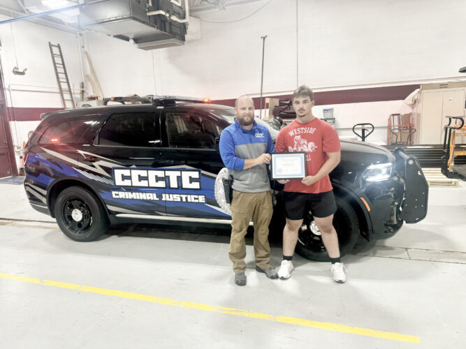 Fee named CCCTC’s September Student of the Month | News, Sports, Jobs ...